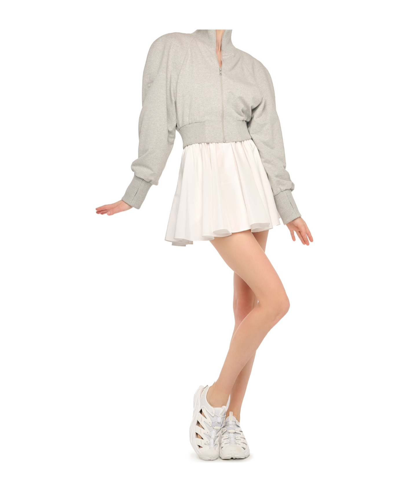 NORMA KAMALI Norma Kamali Oversized Turtle Bomber Jacket